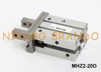 China Two Finger Parallel Air Pneumatic Grippers SMC Type MHZ2-20D for sale