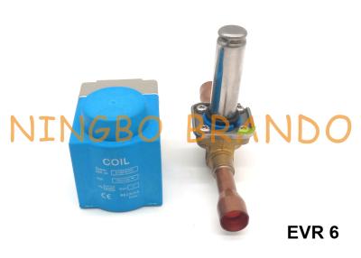 China Solenoid Valve For Refrigerator Danfoss Type EVR 6 032L1209 1/2'' for sale