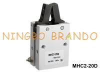 China 2 Jaw Angular Air Gripper Pneumatic Cylinder SMC Type MHC2-20D for sale
