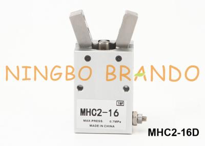 China SMC Type MHC2-16D 2 Finger Angle Air Gripper Pneumatic Cylinder for sale