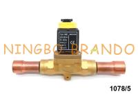 China 5/8 Inch Solder Refrigeration Solenoid Valve Castel Type 1078/5 for sale