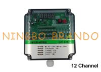 China 12 Channel Dust Collector Pulse Valve Sequential Timer Controller for sale