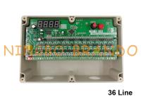 China 36 Lines Bag Filter Pulse Valve Sequential Timer 220VAC Input Output for sale