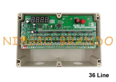 China 36 Lines Bag Filter Pulse Valve Sequential Timer 220VAC Input Output for sale