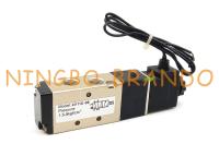 China 4V110-06 1/8'' 2 Position 5 Port Pneumatic Air Control Solenoid Valve for sale