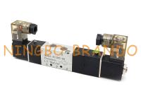 China 4V130C-06 Double Solenoid 5/3 Way Closed Center Pneumatic Solenoid Valve for sale