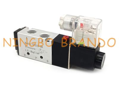 China 4V210-08 1/4'' Inch 5/2 Way Air Control Pneumatic Solenoid Valve for sale