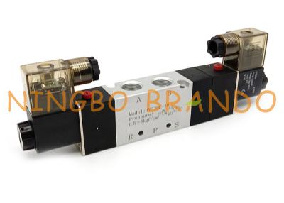 China 4V330C-10 3/8'' 5/3 Way Closed Center Pneumatic Solenoid Valve for sale