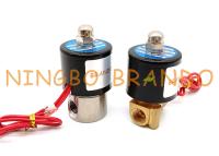 China 1/4'' Inch Direct Acting NC UD-8 SUS-8 Water Brass Solenoid Valve for sale