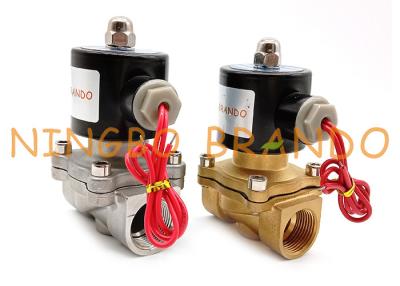 China 3/4'' Inch Semi-Diaphragm Brass UW-20 SS304 SUW-20 Solenoid Valve for sale