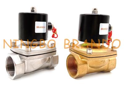 China 1.5'' Inch NC UW-40 Brass SUW-40 Stainless Steel Solenoid Valve for sale