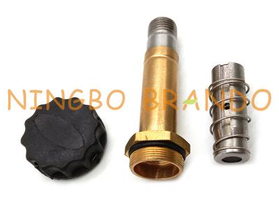 China 3/2 Way S9 Thread Brass Tube Stainless Steel Moving Core Solenoid Stem for sale