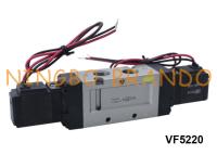 China VF5220 SMC Type Pneumatic Air Solenoid Valve 5/2 Way 24V 220V for sale
