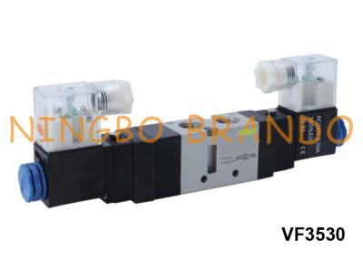 China VF3530 SMC Type Pneumatic Air Solenoid Valve 5/3 Way 24 Volt 220 Volt for sale