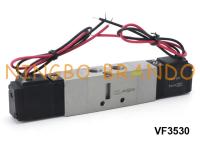China VF3530 SMC Type Air Pneumatic Solenoid Valve 5/3 Way 24V DC 220V AC for sale