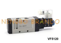 China VF5120 SMC Type 5/2 Way Solenoid Pneumatic Valve 24V DC 220V AC for sale