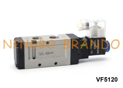 China VF5120 SMC Type 5/2 Way Solenoid Pneumatic Valve 24V DC 220V AC for sale