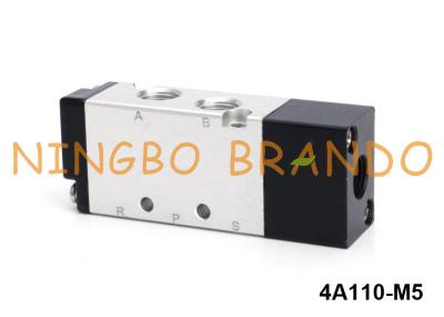 China 4A110-M5 Airtac Type Pneumatic Air Pilot Valve 5/2 Way for sale