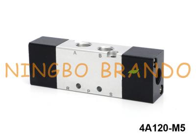 China 4A120-M5 Airtac Type Air Pilot Operated Pneumatic Valve 5/2 Way for sale