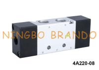 China 4A220-08 Airtac Type Air Pilot Pneumatic Valve 5 Way 2 Position for sale