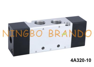 China 4A320-10 Airtac Type 5/2 Way Pneumatic Double Pilot Valve for sale