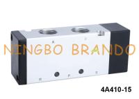 China 4A410-15 Airtac Type 5/2 Way Pilot Operated Pneumatic Air Valve for sale