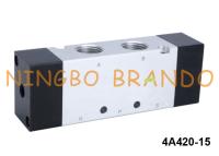 China 4A420-15 Airtac Type 5/2 Way Double Air Piloted Pneumatic Valve for sale