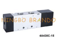 China 4A430C-15 4A430E-15 4A430P-15 Airtac Type Air Pilot Valve 5/3 Way for sale