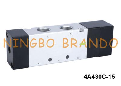 China 4A430C-15 4A430E-15 4A430P-15 Airtac Type Air Pilot Valve 5/3 Way for sale