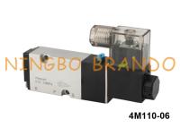 China 4M110-06 Airtac Type 5/2 Way Namur Mount Solenoid Valve for sale