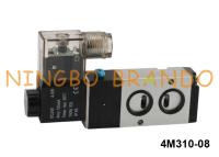 China 4M310-08 Airtac Type 5 Way 2 Position Namur Solenoid Valve for sale