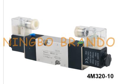 China 4M320-10 Airtac Type Solenoid Pneumatic Valve Namur 5/2 Way for sale