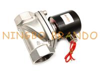 China 2S400-40 SUW-40 1-1/2'' 1.5'' Diaphragm Stainless Steel Solenoid Valve for sale