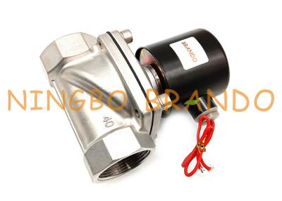 China 2S400-40 SUW-40 1-1/2'' 1.5'' Diaphragm Stainless Steel Solenoid Valve for sale