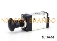 China 3L110-06 Airtac Type Push Pull Air Control Pneumatic Valve 3 Way for sale