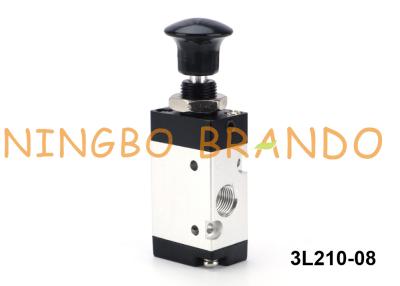 China 3L210-08 Airtac Type Push Pull Pneumatic Air Control Valve 3/2 Way for sale