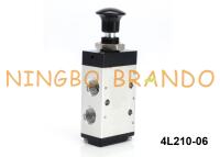 China 4L210-06 Airtac Type Push Pull Pneumatic Air Control Valve 5/2 Way for sale