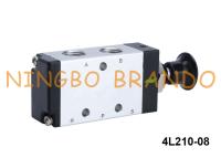 China 4L210-08 Airtac Type Push Pull Pneumatic Air Control Valve 5 Port for sale