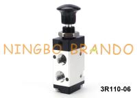 China 3R110-06 Airtac Type Hand Push Pull Air Control Valve 3 Way for sale