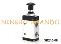 China 3R210-08 Airtac Type 3/2 Way Hand Push Pull Air Control Valve for sale