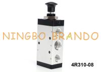 China 4R310-08 Airtac Type Manual Push Pull Pneumatic Air Valve 5 Way for sale
