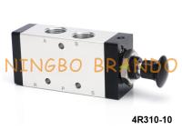 China 4R310-10 Airtac Type Push Pull Air Control Valve 5 Way 2 Position for sale