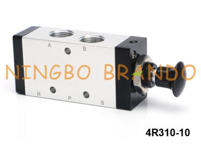 China 4R310-10 Airtac Type Push Pull Air Control Valve 5 Way 2 Position for sale
