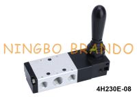 China 4H230E-08 Airtac Type 5/3 Way Hand Lever Valve Pneumatic for sale