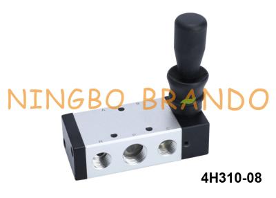 China 4H310-08 Airtac Type Manual Hand Lever Valve Pneumatic 5/2 Way for sale