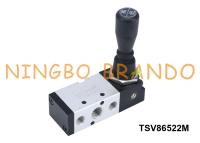 China TSV86522M Shako Type Pneumatic Hand Control Valve 5/2 Way for sale