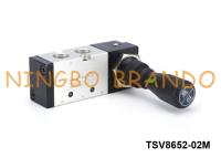 China TSV8652-02M Shako Type Hand Operated Air Valve 5/2 Way for sale