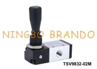 China TSV9832-02M Shako Type Pneumatic Hand Control Valve 3/2 Way for sale