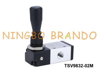 China TSV9832-02M Shako Type Pneumatic Hand Control Valve 3/2 Way for sale