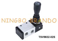 China TSV9832-02S Shako Type Hand Operated Control Air Valve 3/2 Way for sale